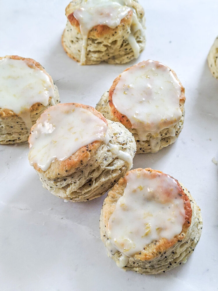 Lemon Poppy Seed Biscuits